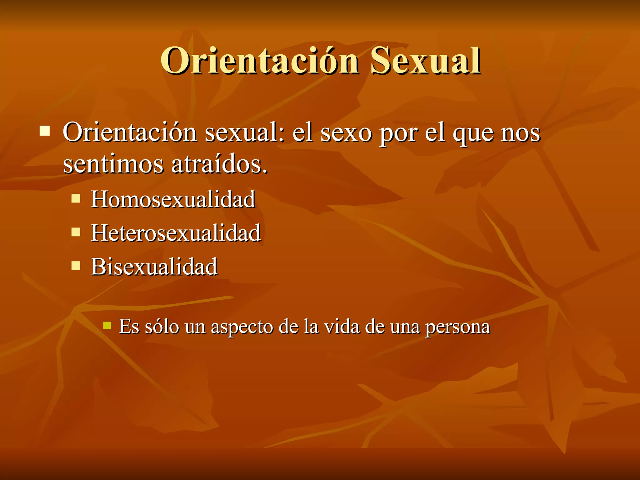 Sexualidad Humana 2 Cap Ppt