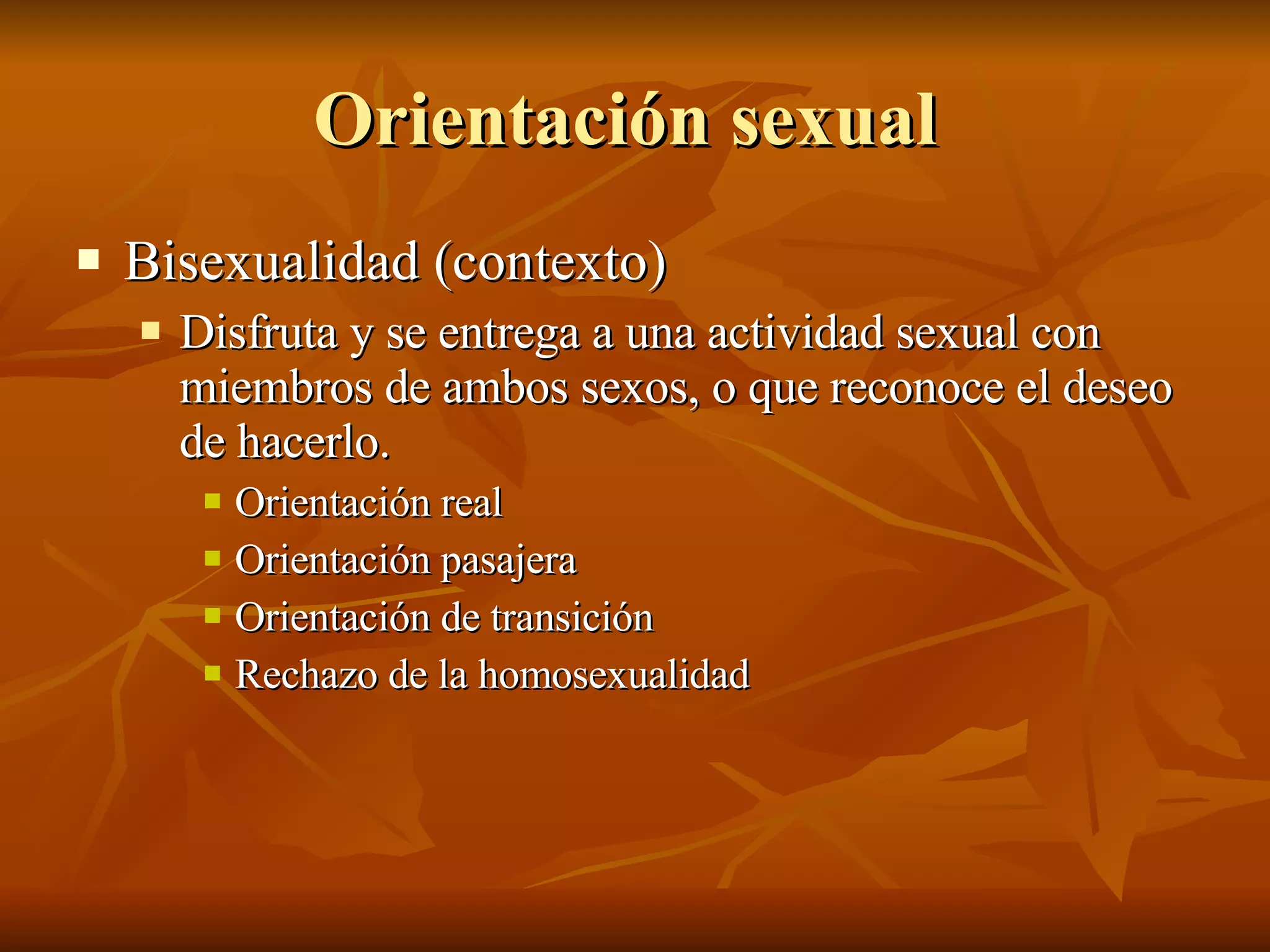 Sexualidad Humana 2 Cap Ppt