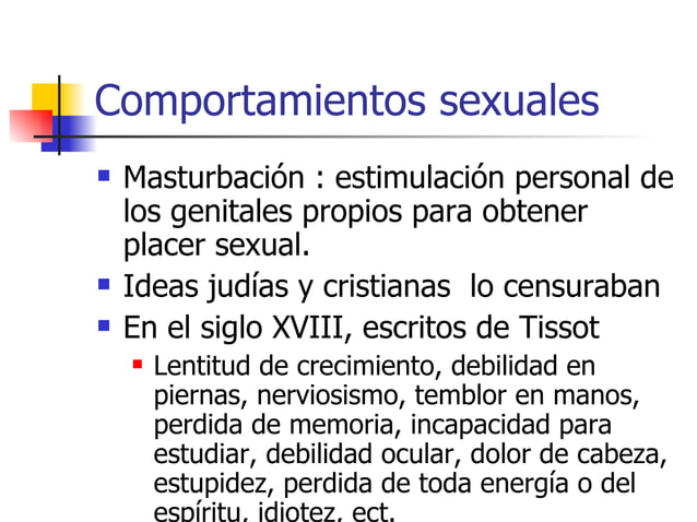 Sexualidad Humana 7 Cap 9 Comportamientos Sexuales