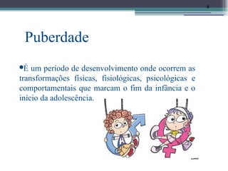 Sexualidade manifestações fisiológicas na puberdade | ODP