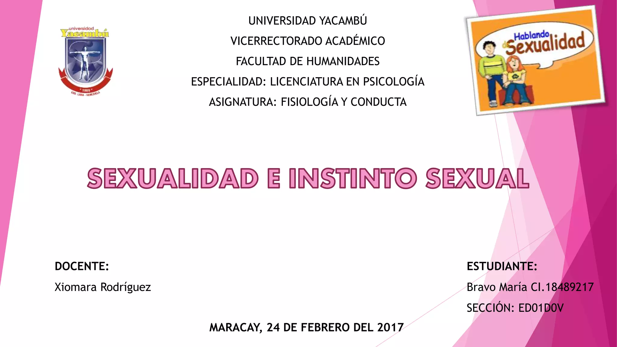 Sexualidad E Instinto Sexual Slideshare Ppt Descarga Gratuita