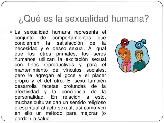 Sexualidad Humana