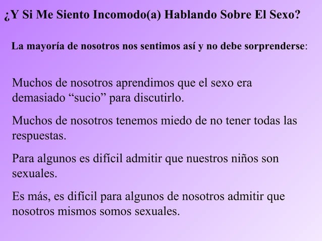 Sexualidad Infantil Ppt