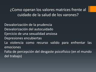 Sexualidad, salud y masculinidades monica oppezzi | PPTX