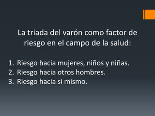 Sexualidad, salud y masculinidades monica oppezzi | PPTX