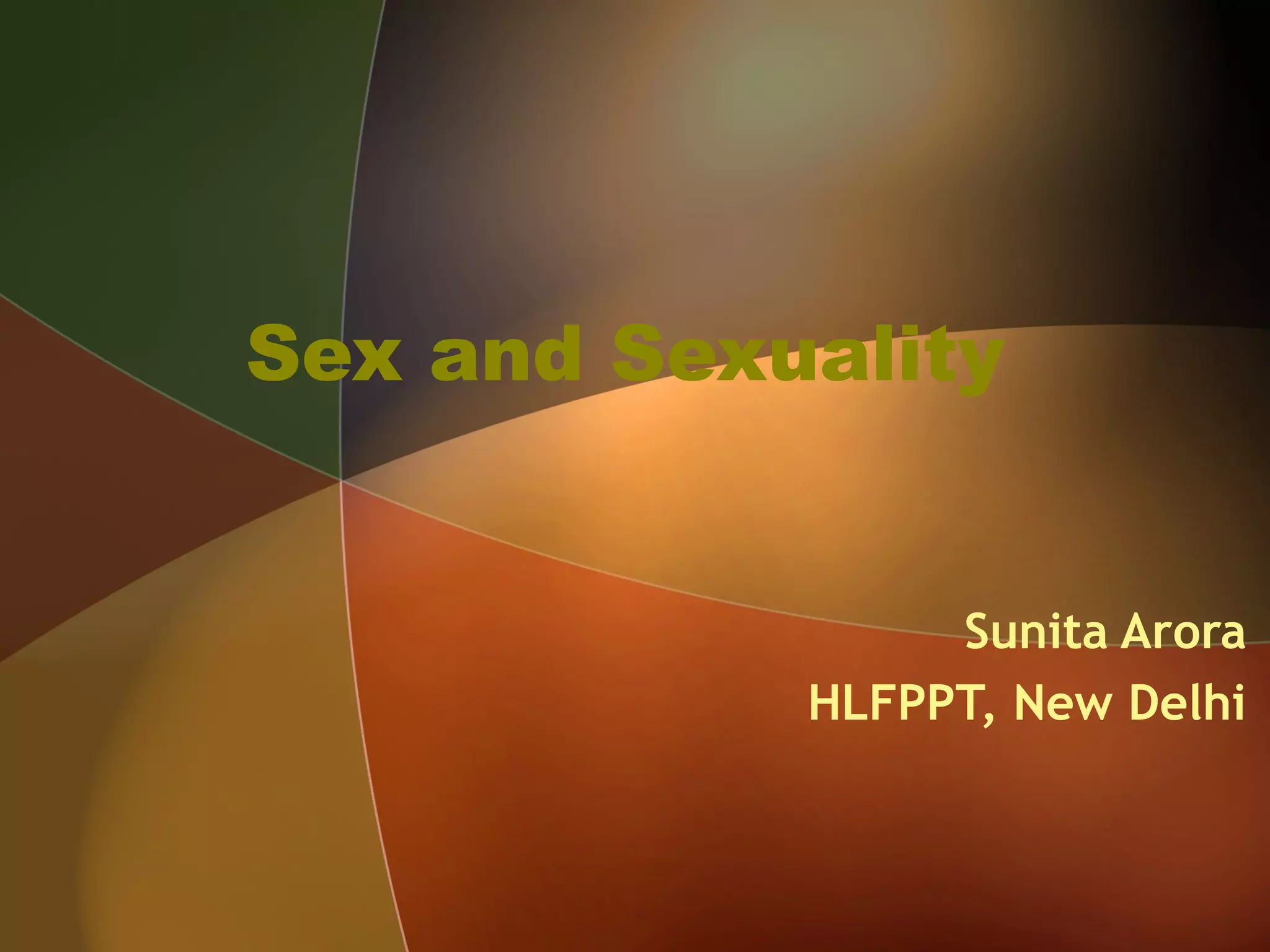 Sexuality Ppt 9837