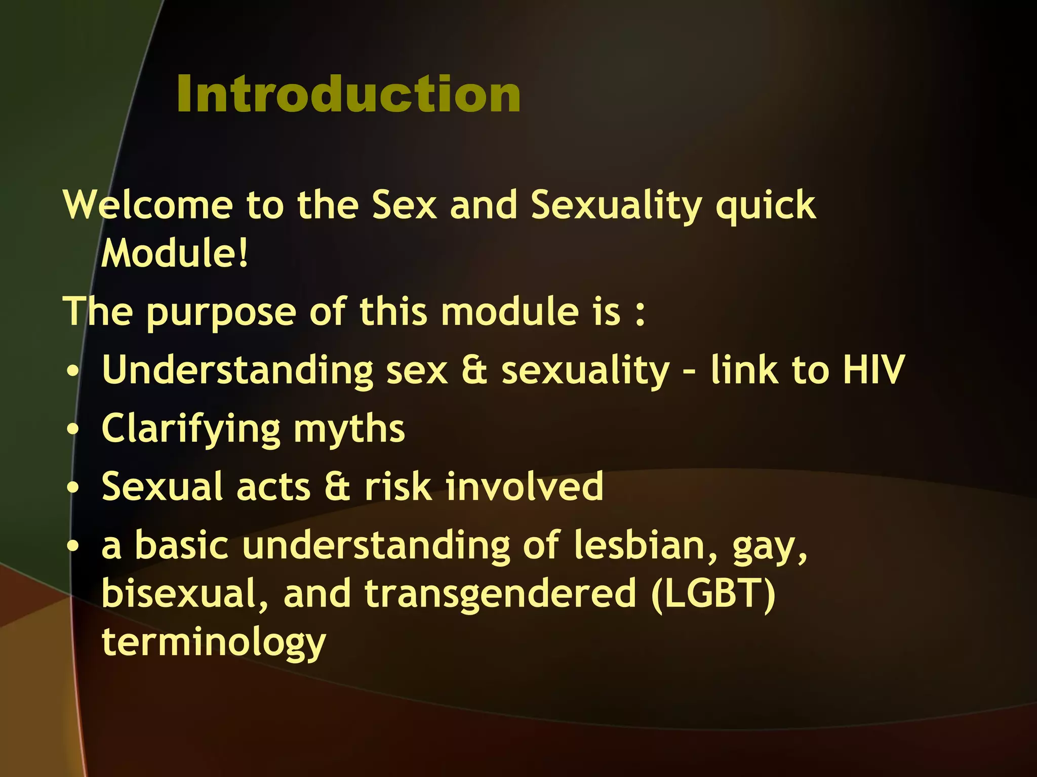 Sexuality | PPT