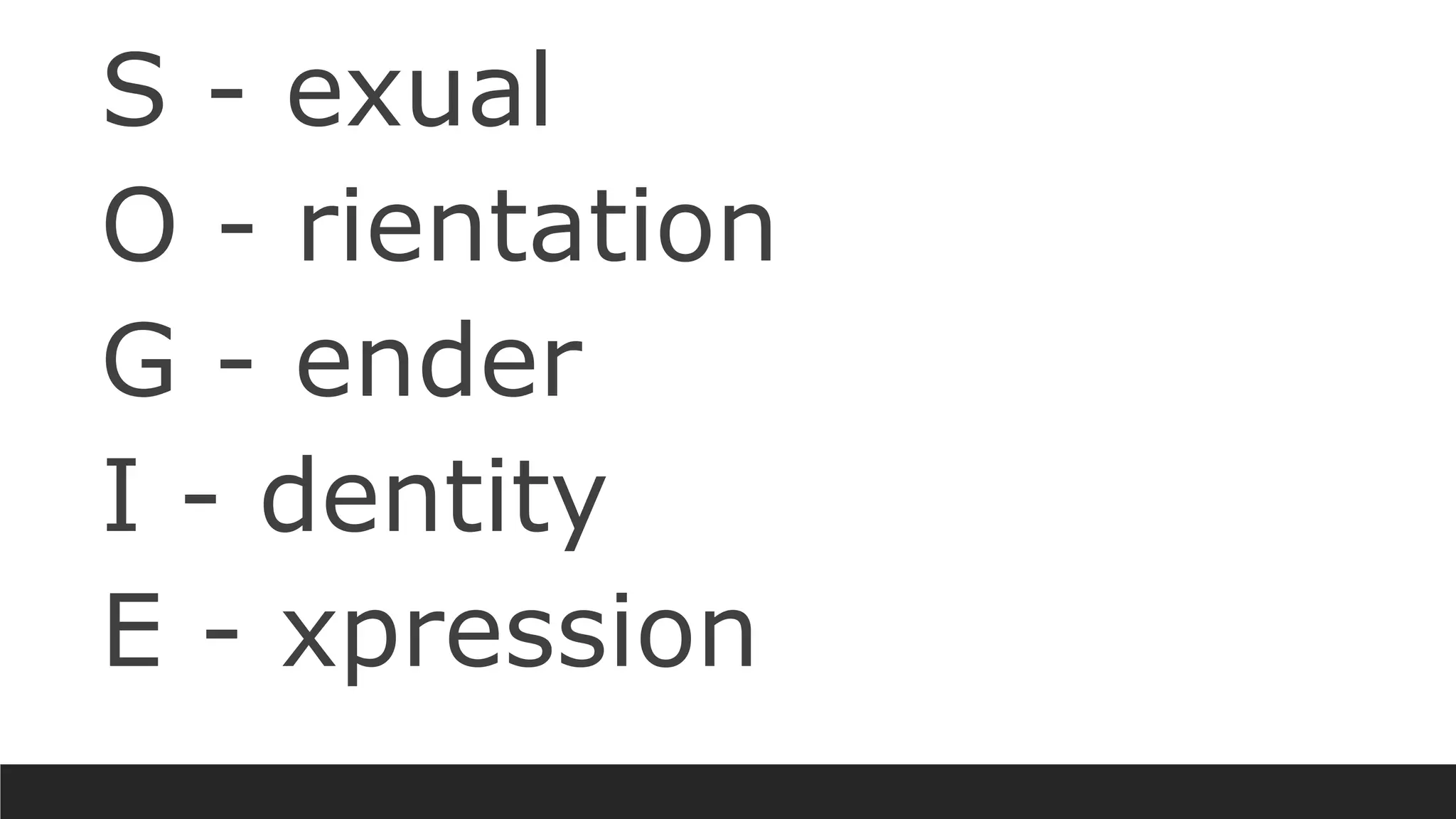 sexuality in different forms and types . | PPTX