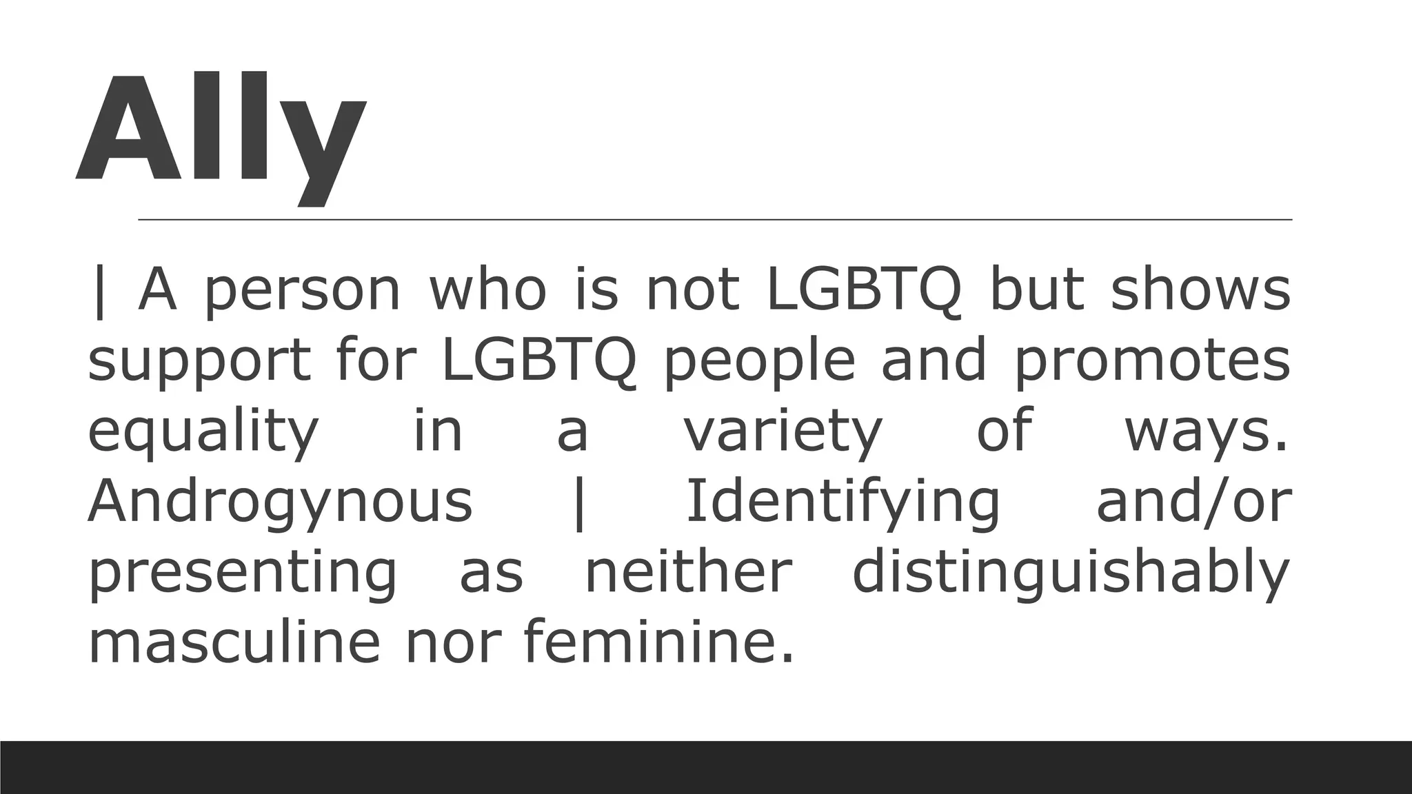 sexuality in different forms and types . | PPTX