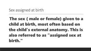 sexuality in different forms and types . | PPTX