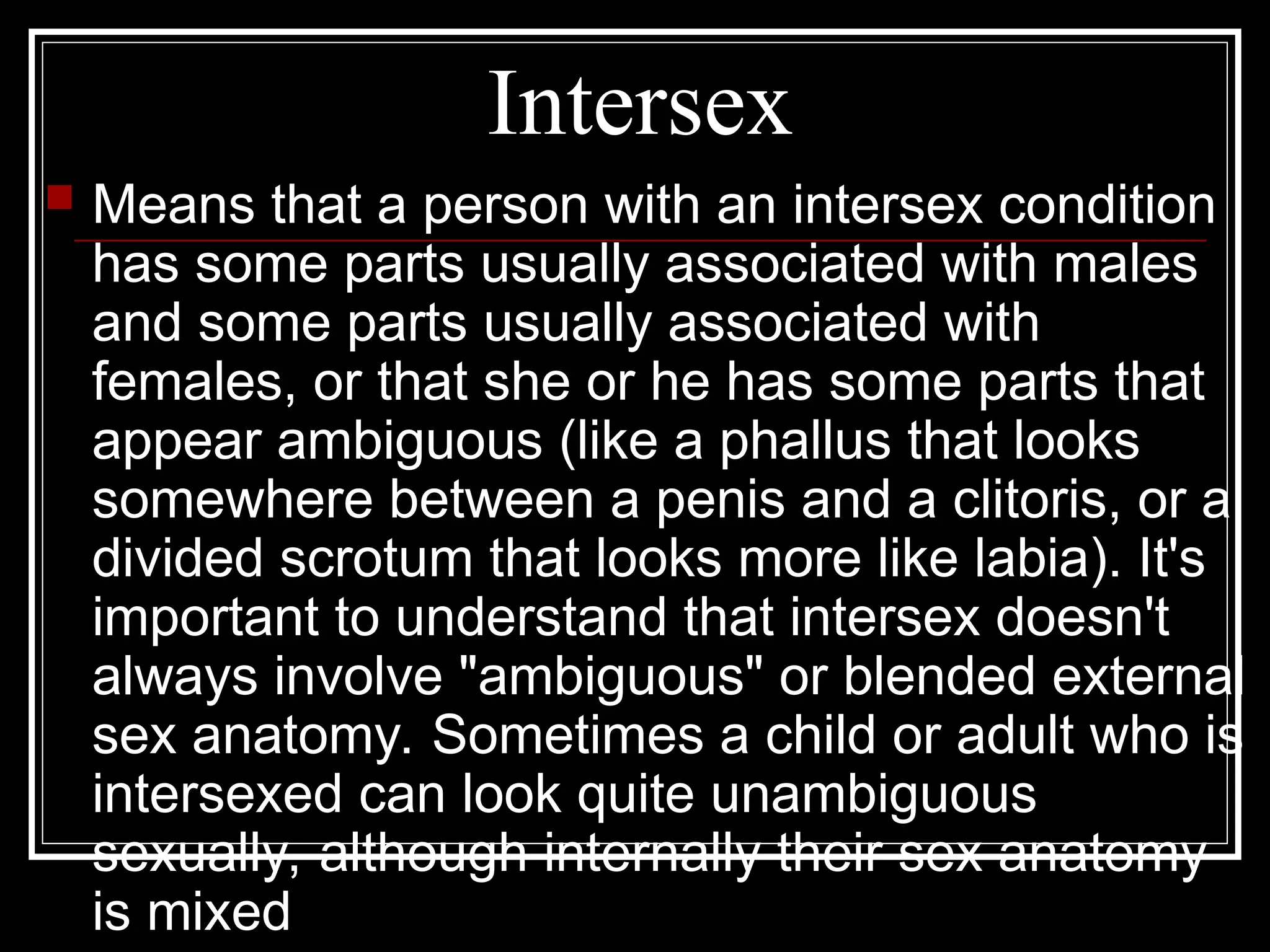 Sexuality Ppt Biology Form Three Reproduction Ppt