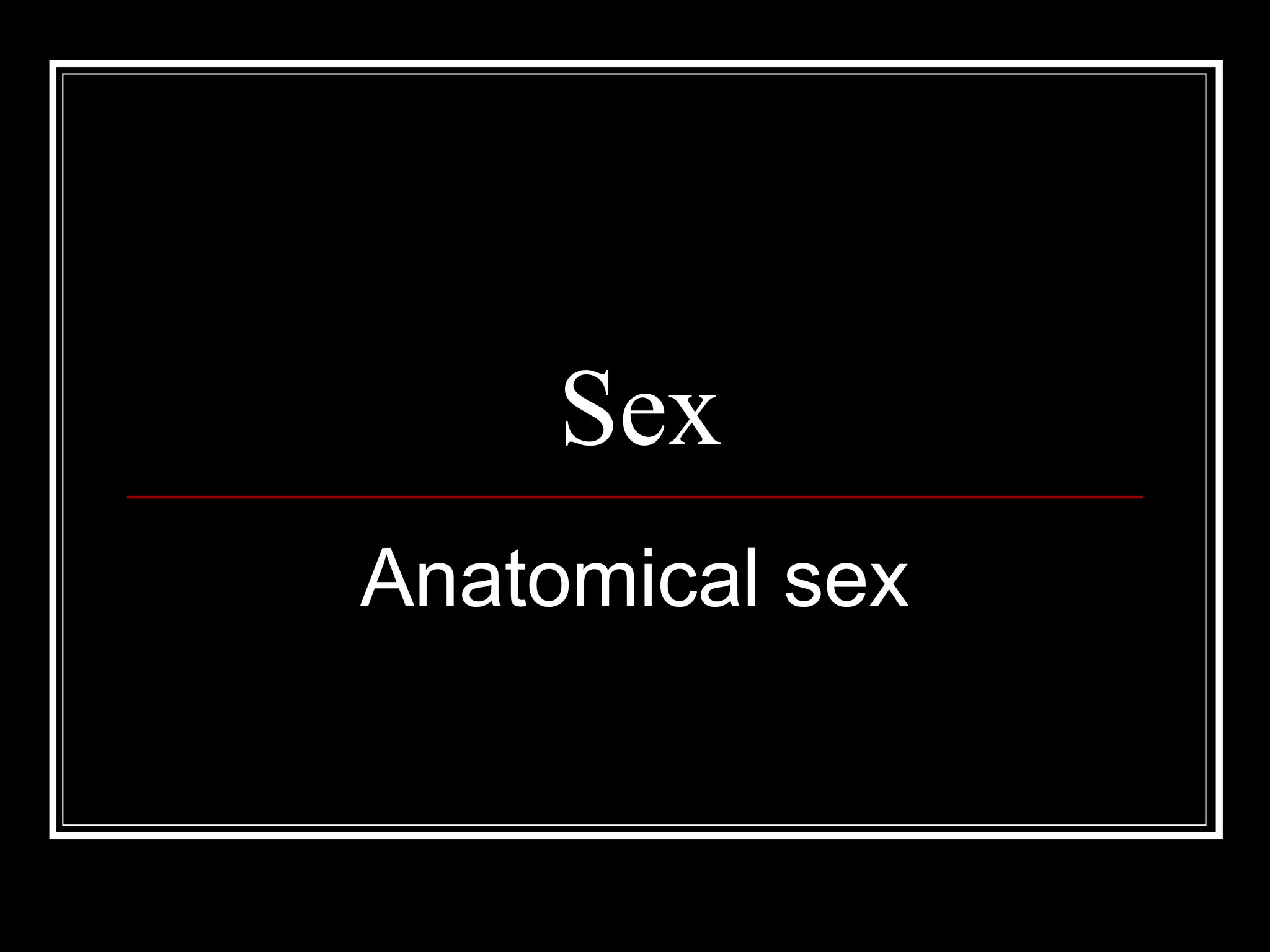 Sexuality Ppt Biology Form Three Reproduction Ppt