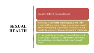Sexual development, Sexual health, Sexual orientation, Sexuality ...