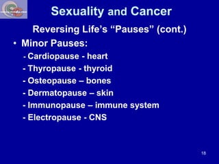 Sexuality and cancer | PPTX