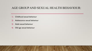 SEXUALITY AND REPRODUCTIVE HEALTH presentation | PDF