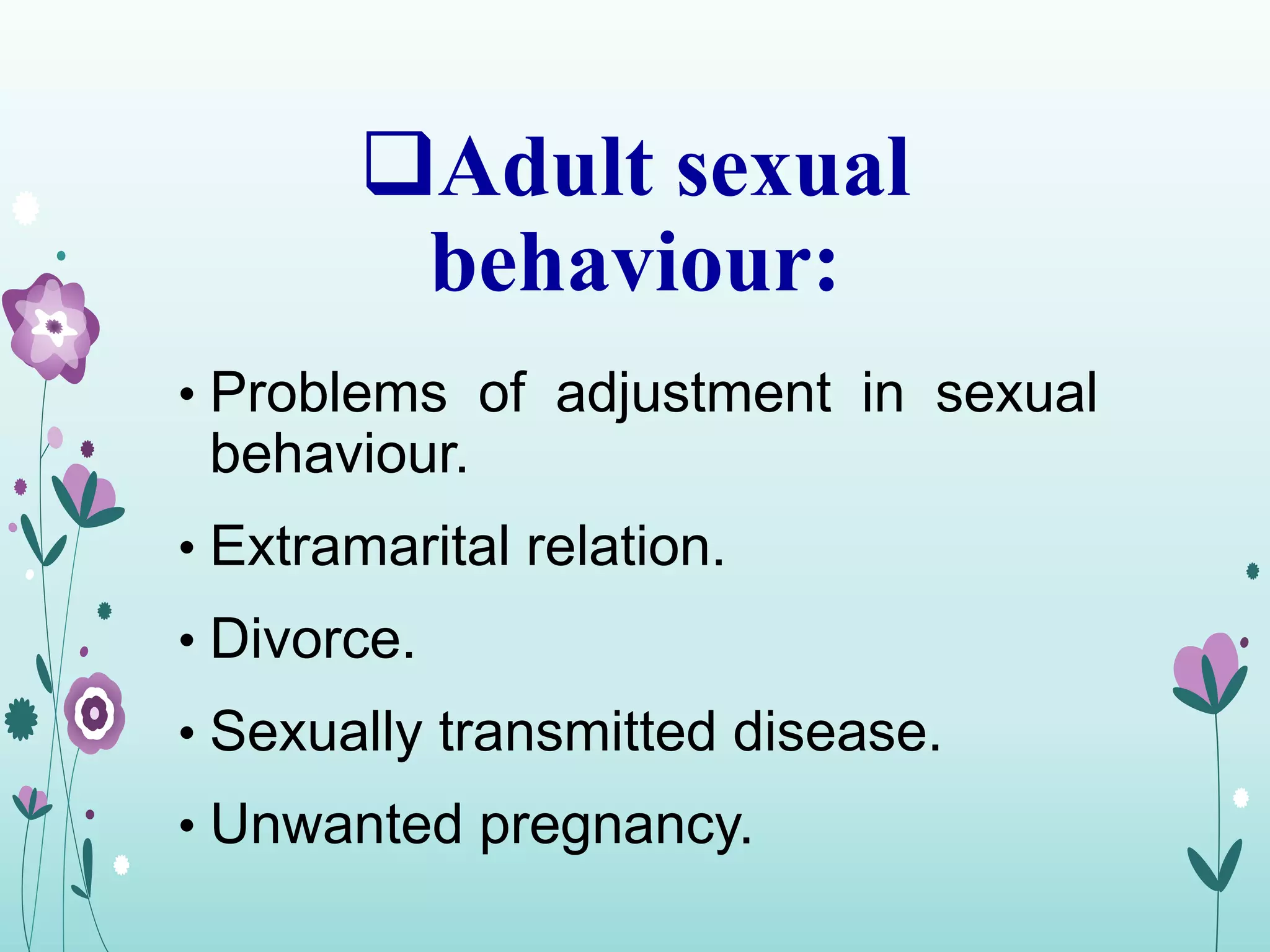 Sexuality and sexual health ppt | PPTX