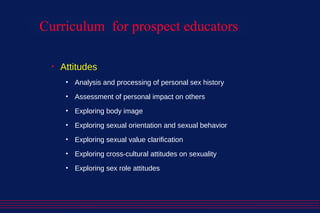 Sexuality education | PPT