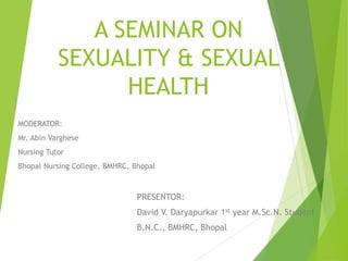 Sexuality & Sexual health | PPTX