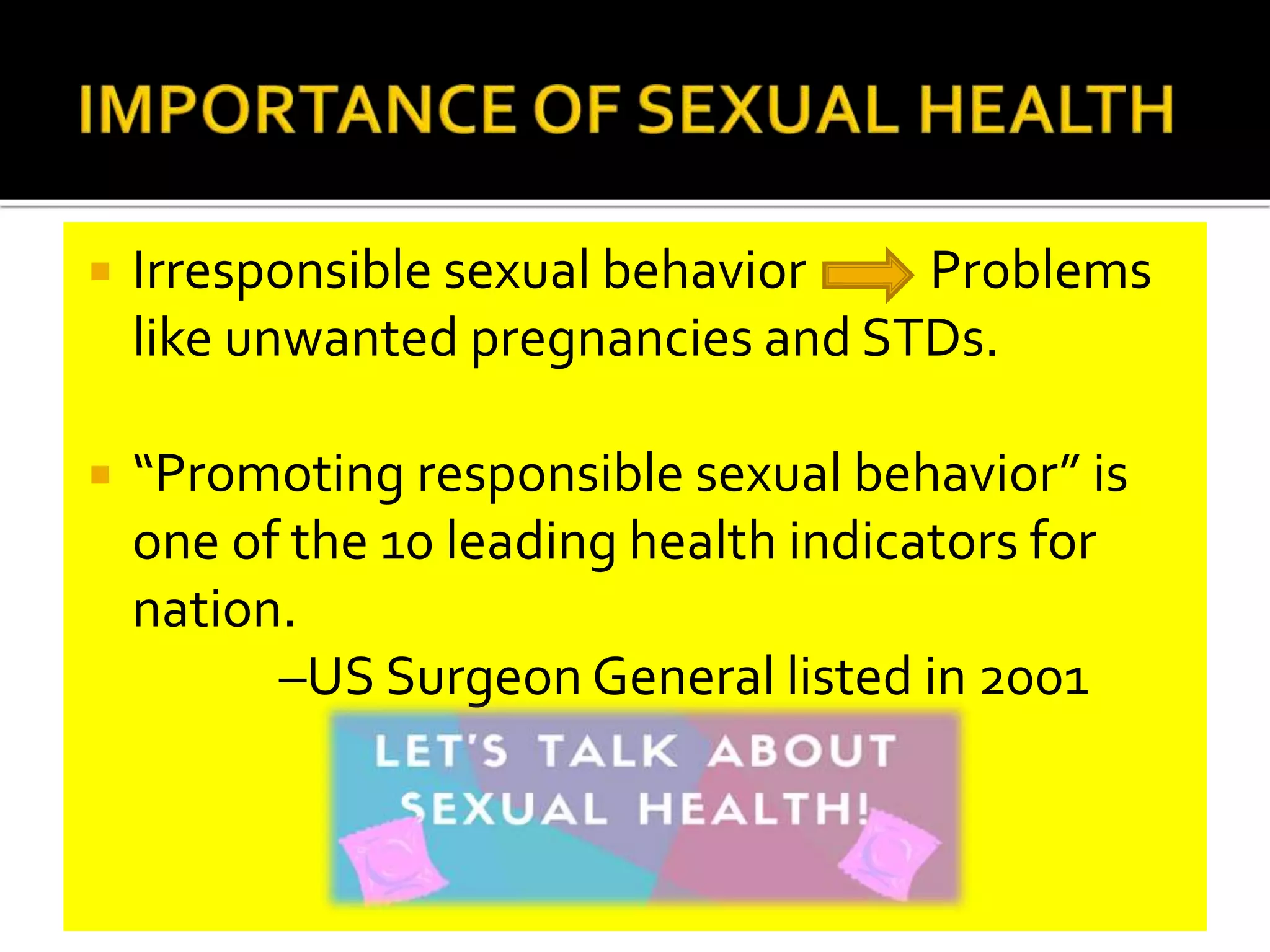 Sexuality and Sexual Health | PPTX