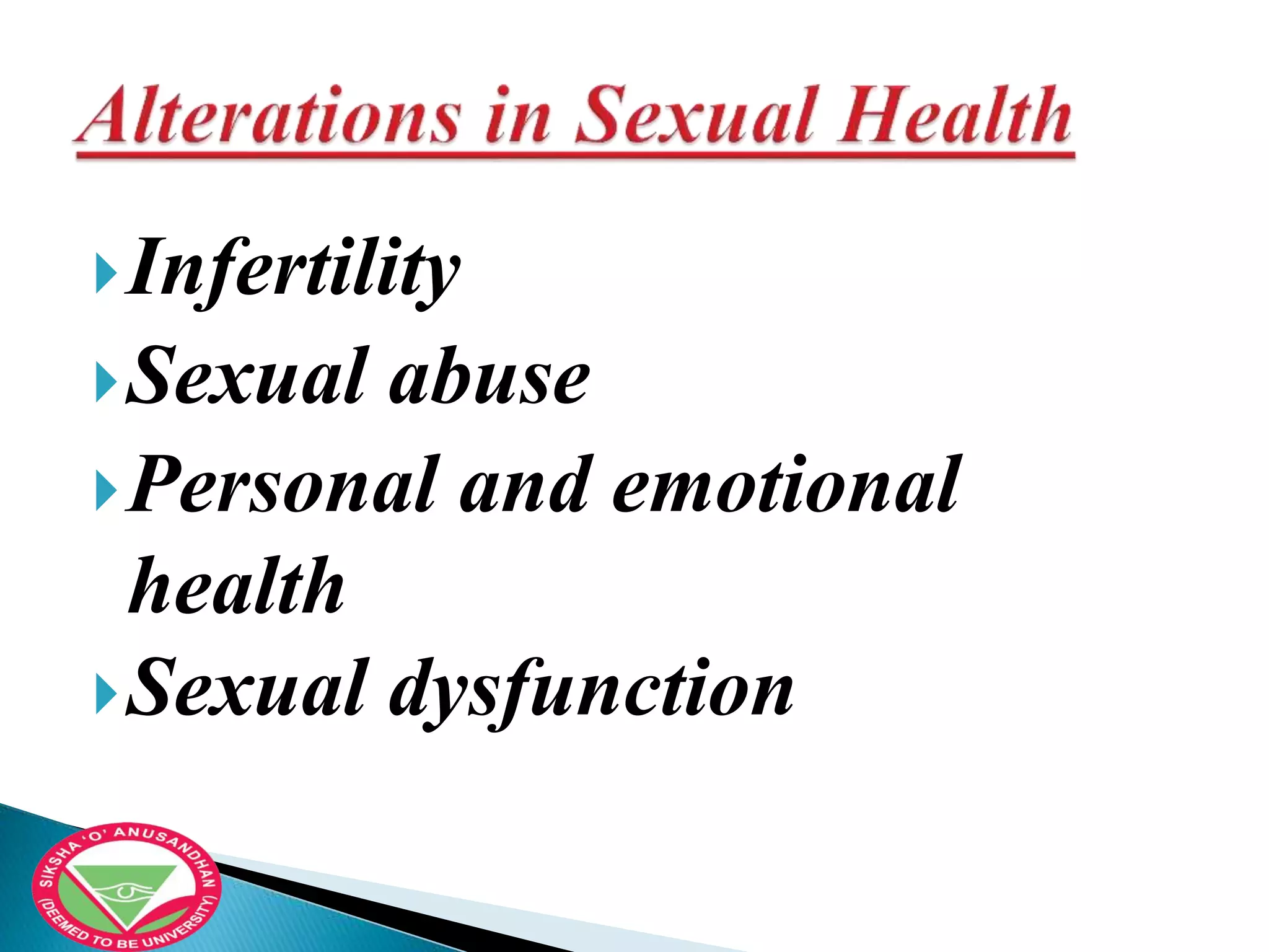 SEXUALITY AND SEXUAL HEALTH ASSESSMENT | PPTX