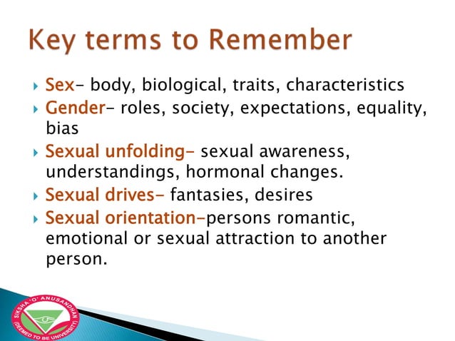 Sexuality And Sexual Health Assessment Pptx