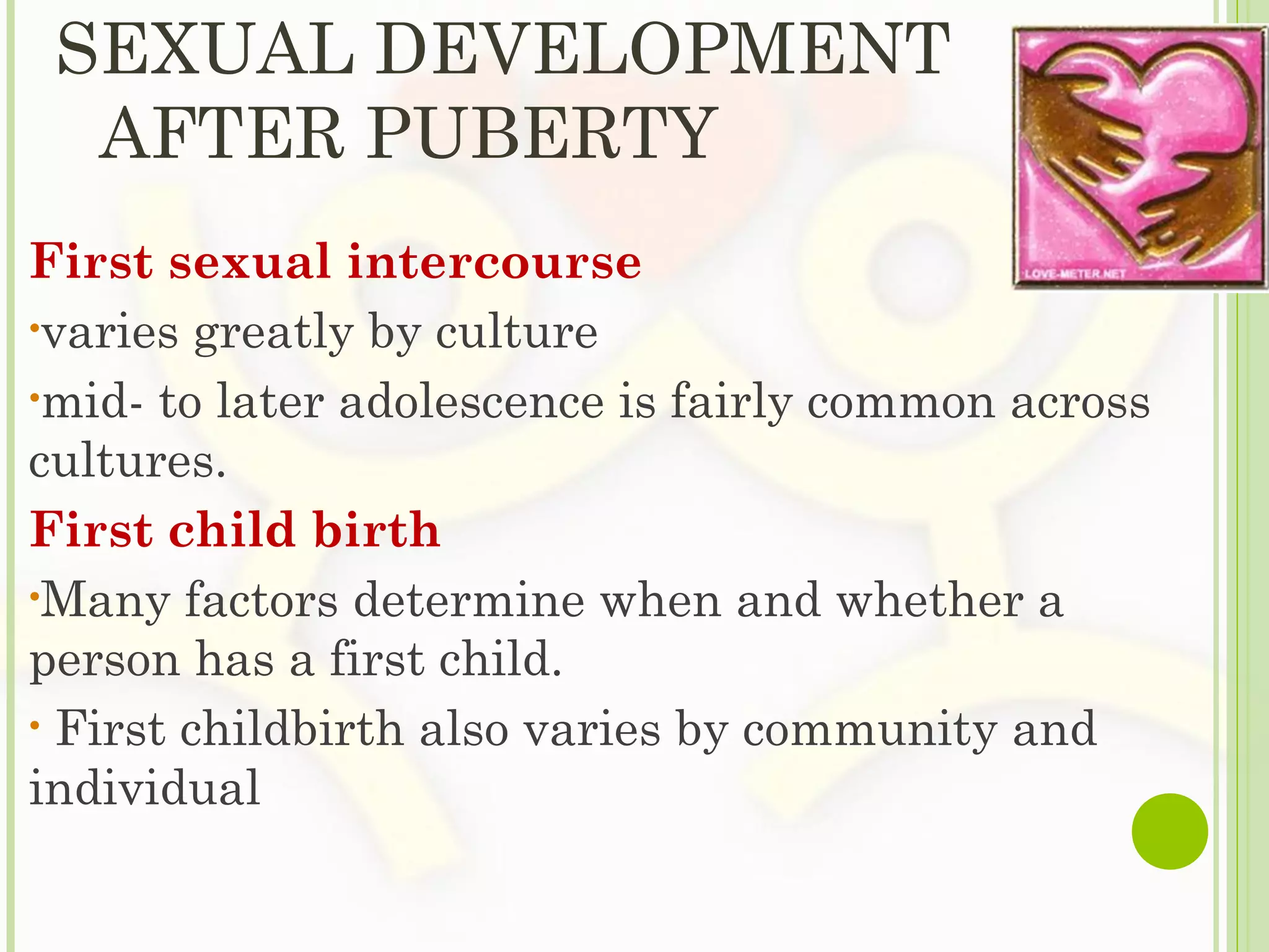 Sexuality and sexual health | PPT