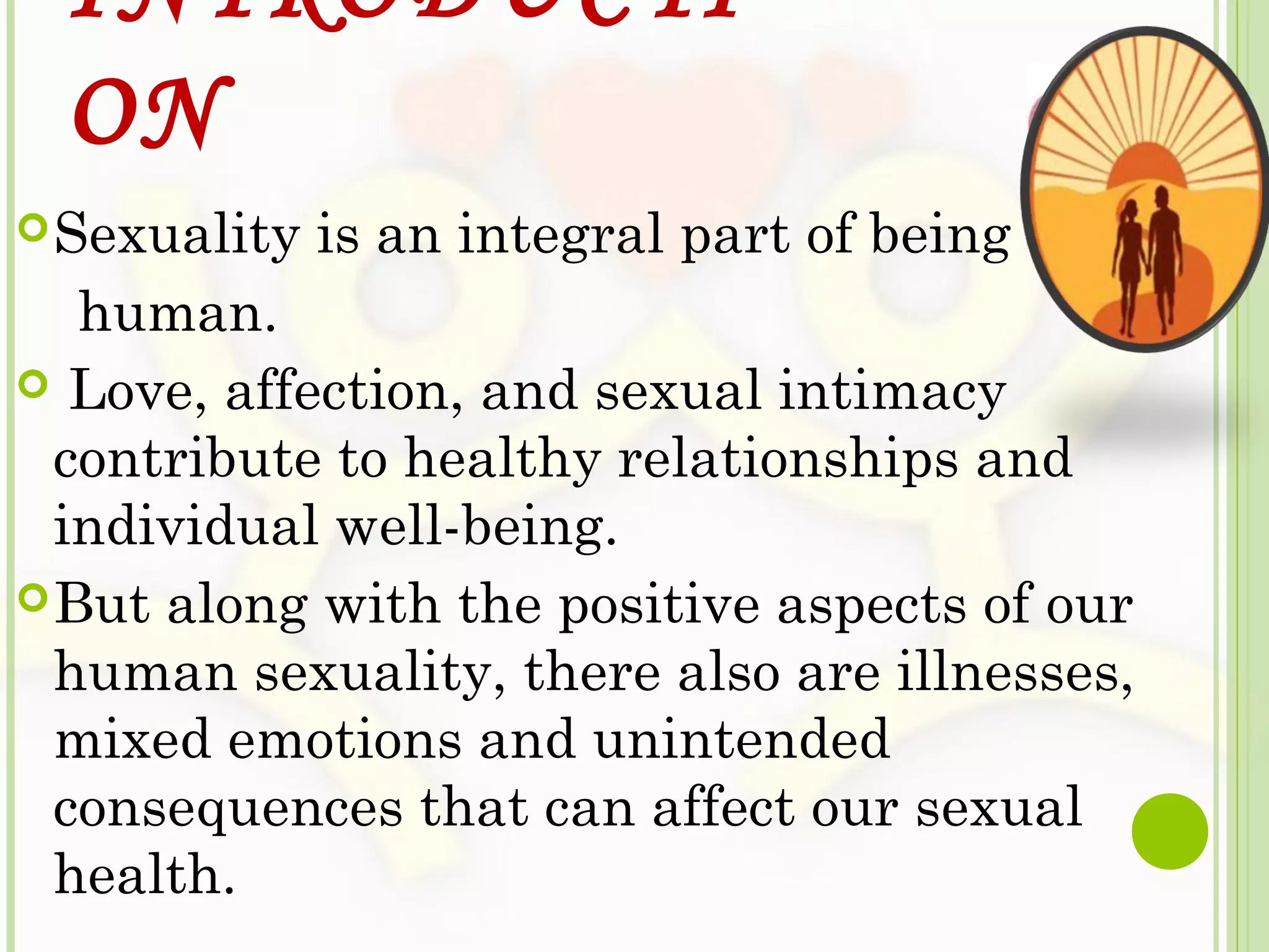 Sexuality and sexual health | PPT