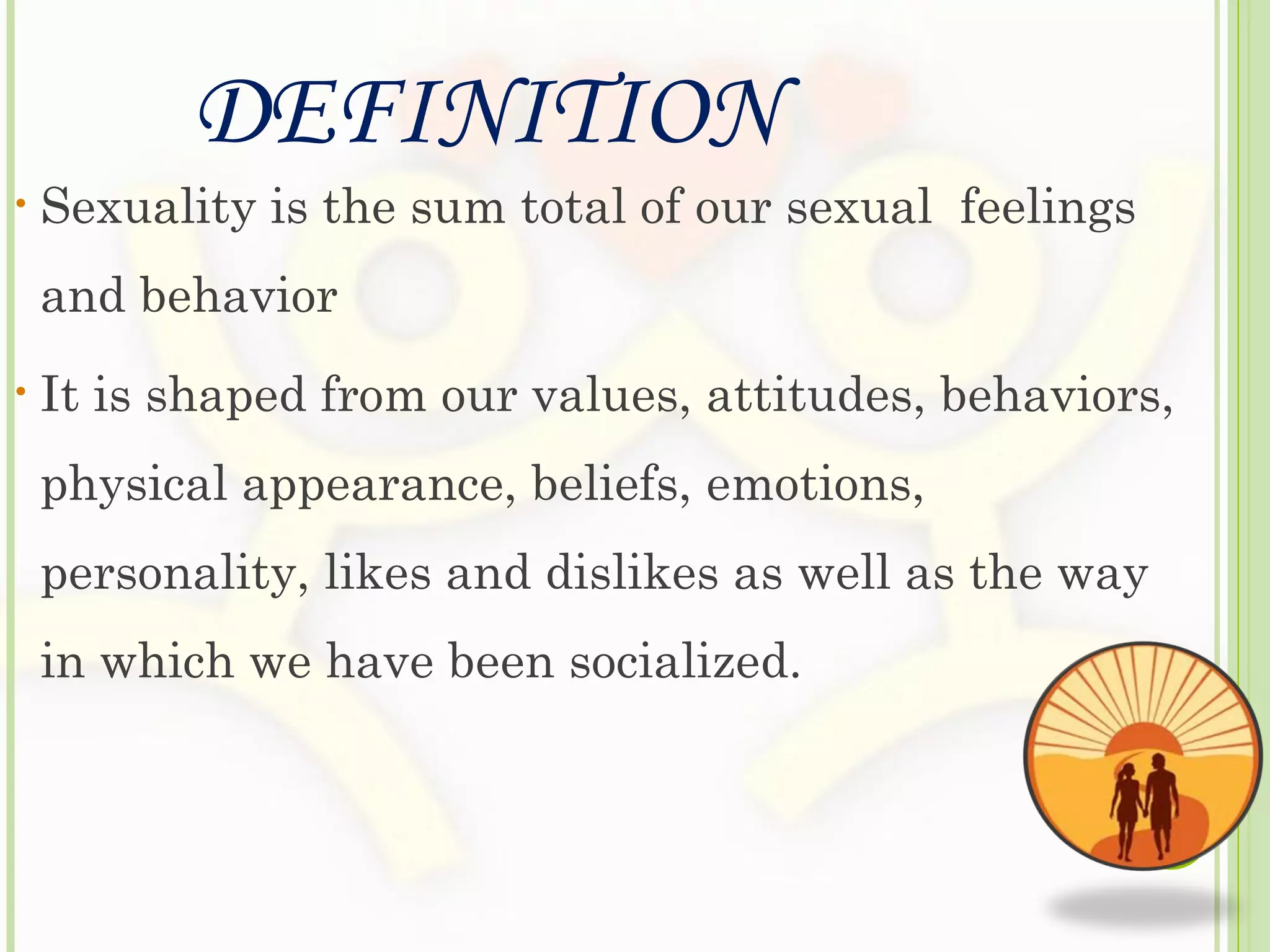 Sexuality and sexual health | PPT