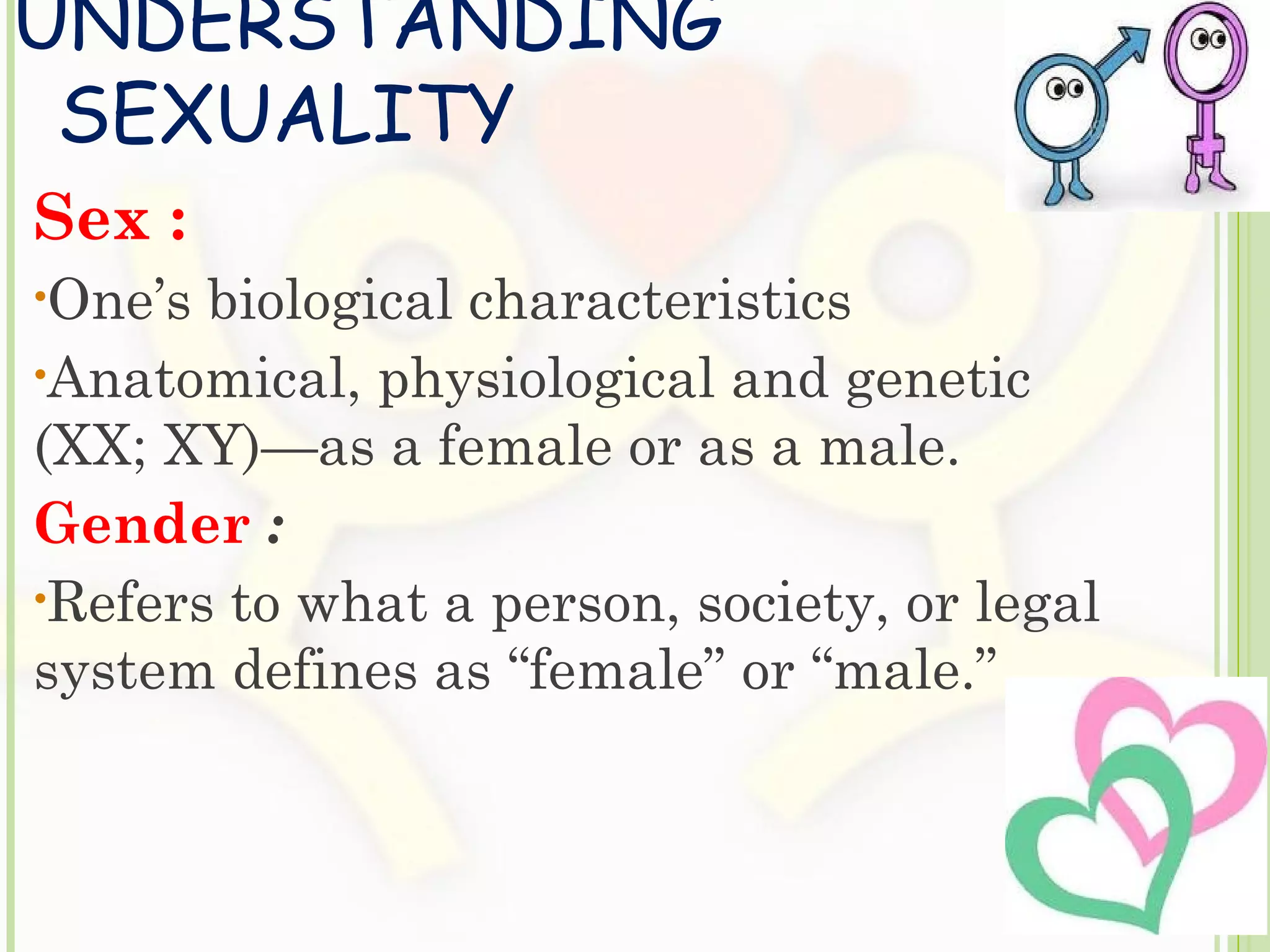 Sexuality and sexual health | PPT