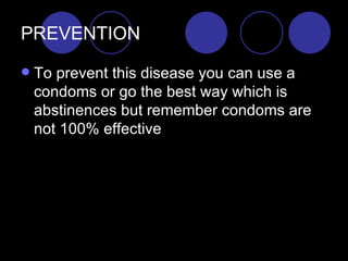 Sexually transmitted disease | PPT