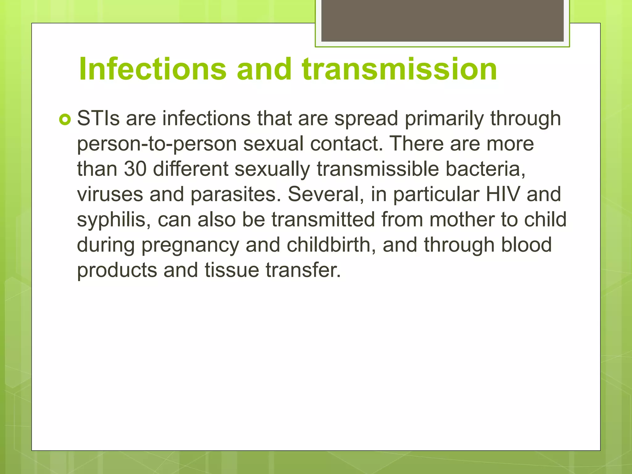 Sexually transmitted disease | PPT