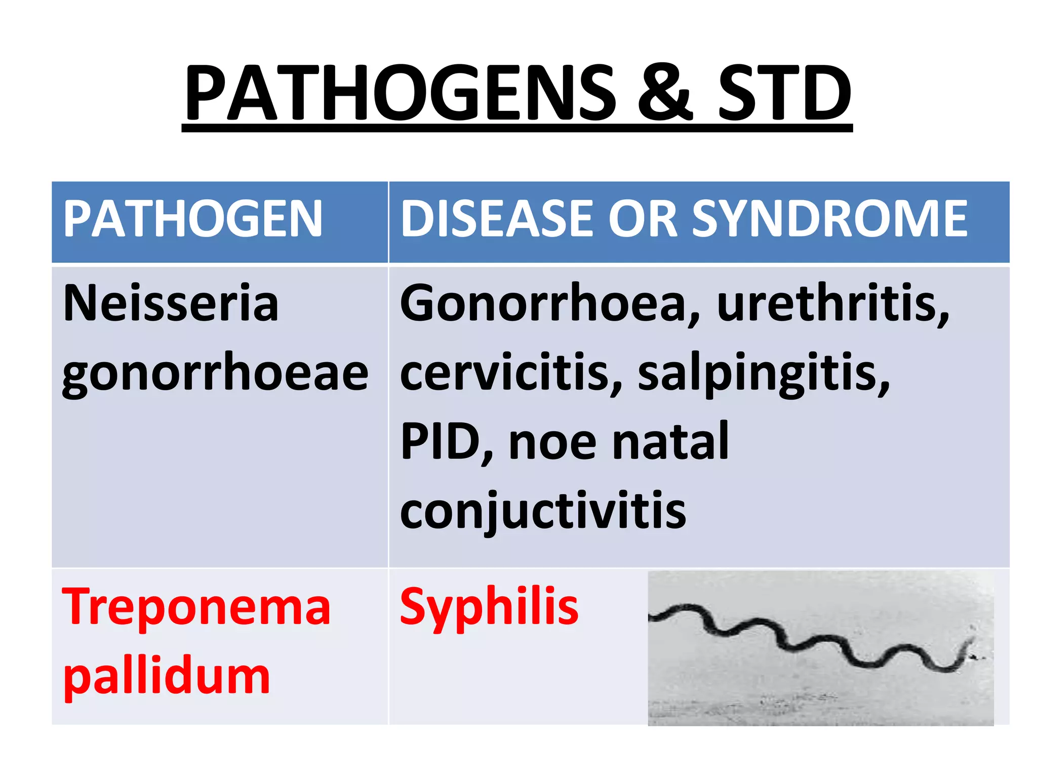Sexually transmitted disease | PPTX