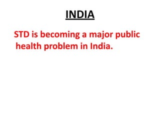 Sexually transmitted disease | PPTX