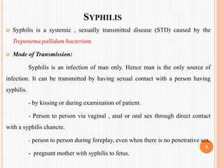Sexually transmitted disease | PPTX