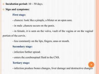 Sexually transmitted disease | PPTX