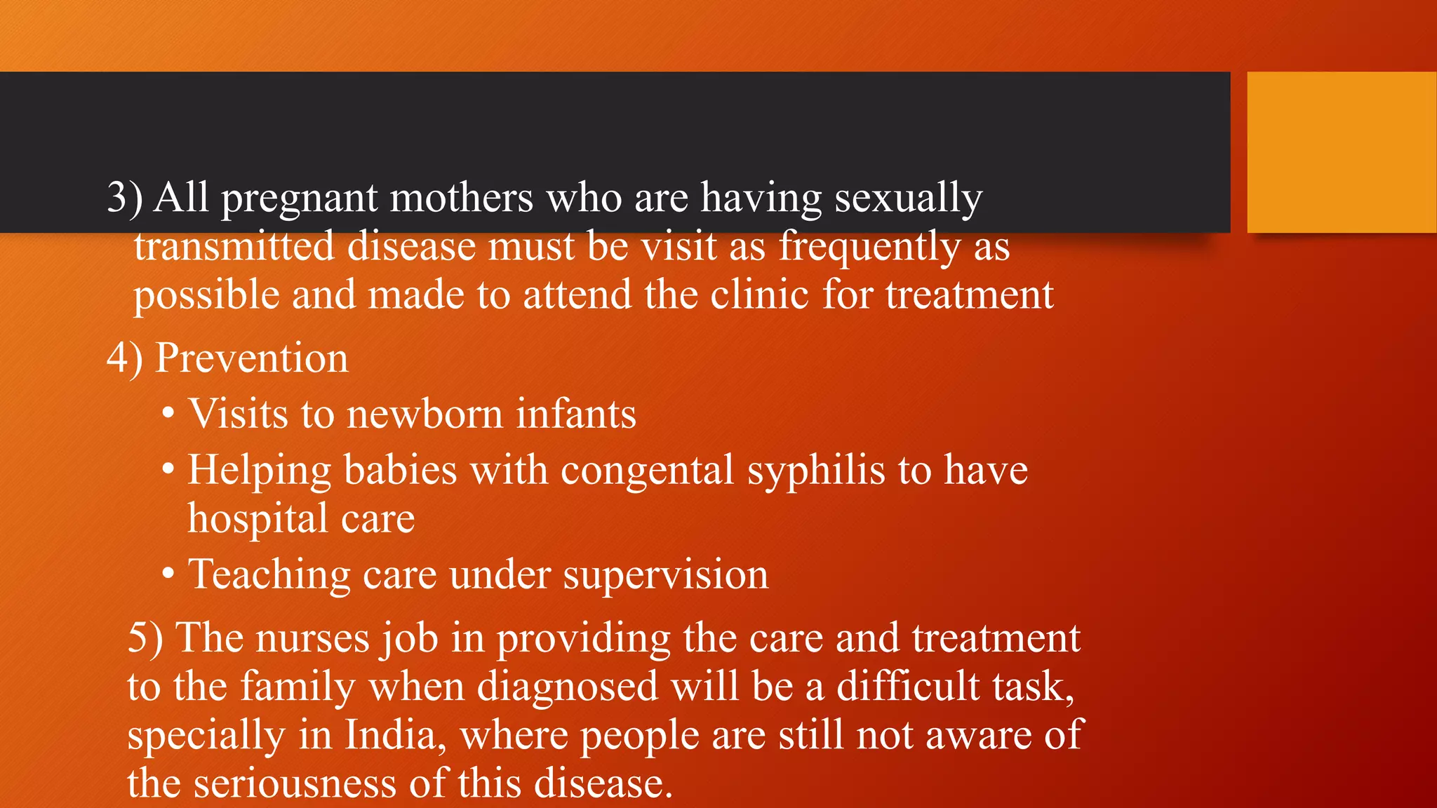 Sexually transmitted disease control programme | PPTX