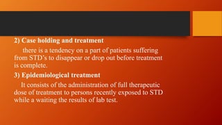 Sexually transmitted disease control programme | PPTX