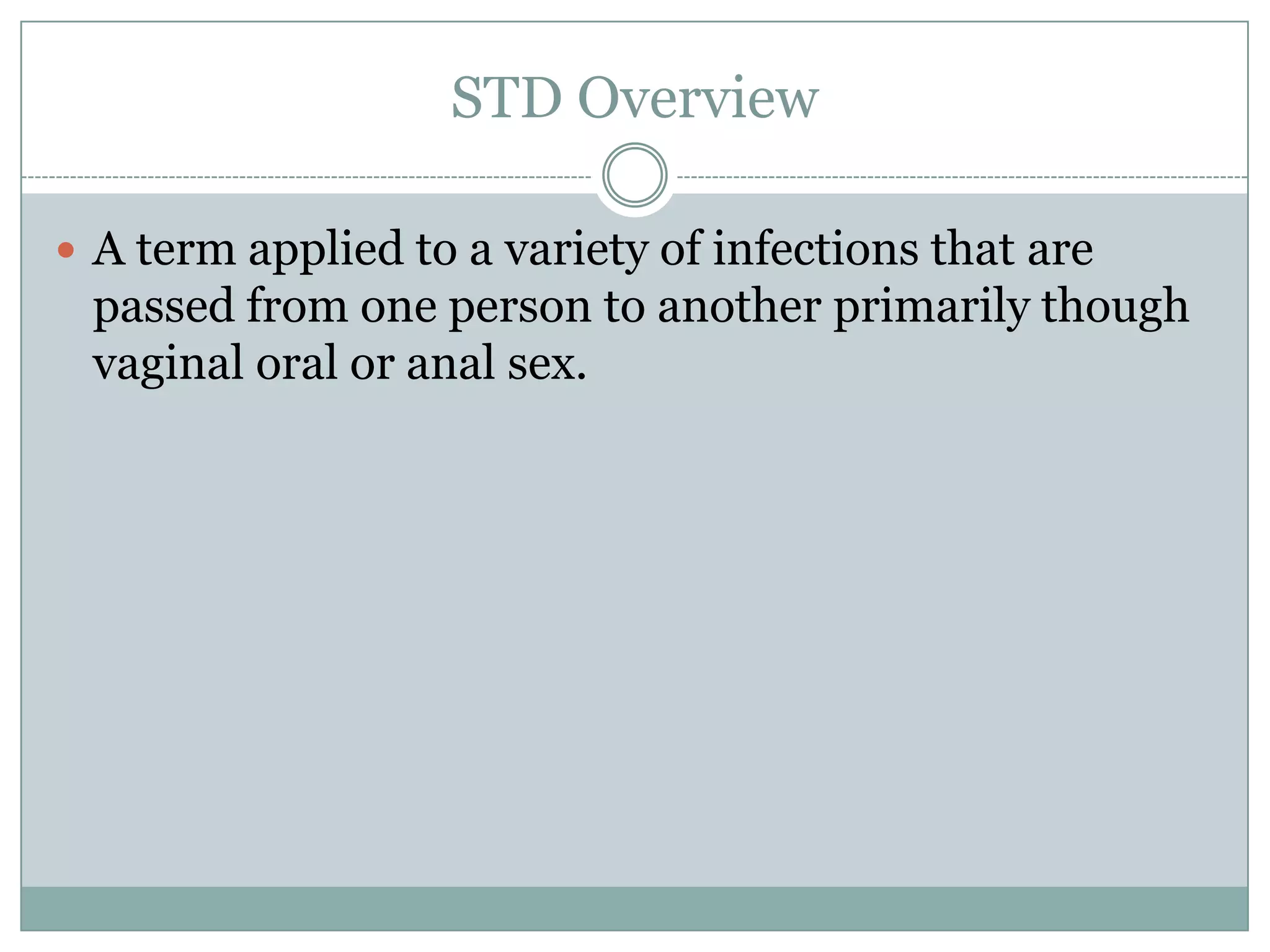 Sexually transmitted diseases | PPTX | Sexual Conditions | Sexual Health