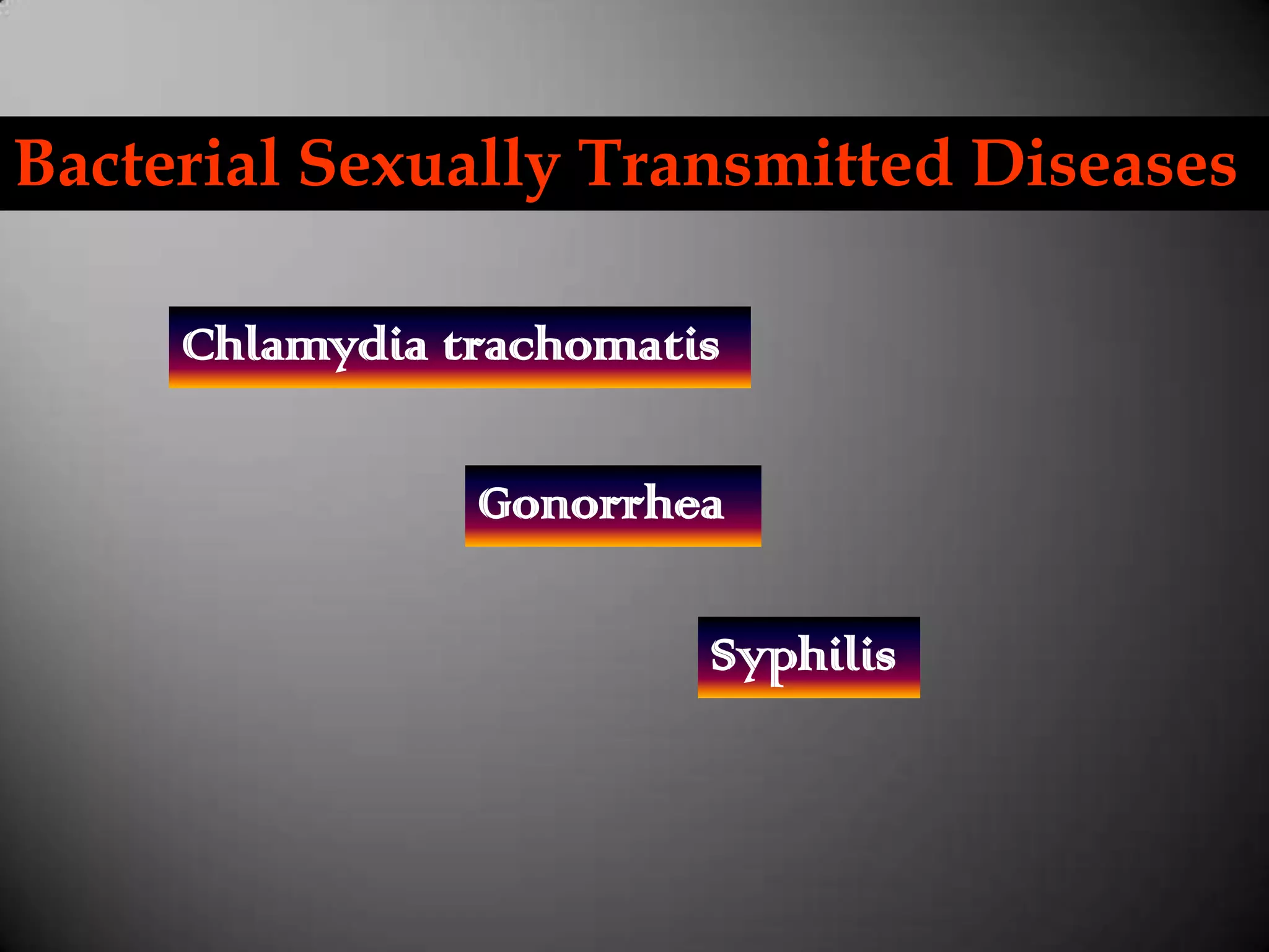 Sexually transmitted diseases | PPT