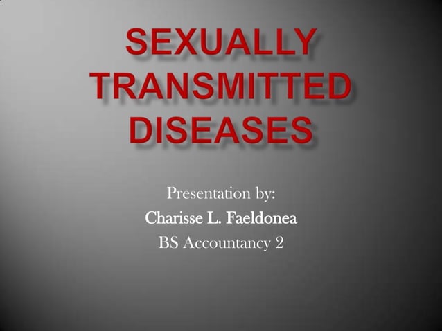 Sexually transmitted diseases | PPT
