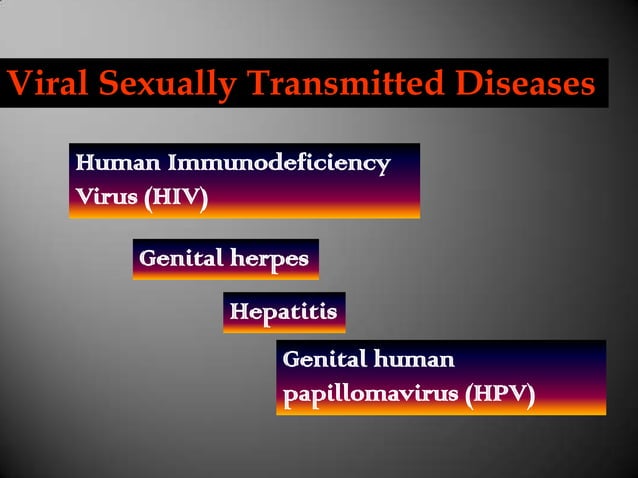Sexually transmitted diseases | PPTX