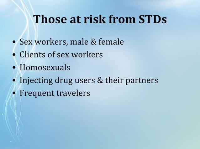 Sexually transmitted diseases | PPT