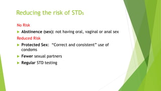 Sexually transmitted diseases | PPTX
