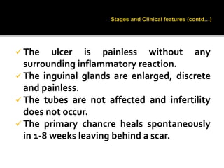 Sexually transmitted diseases- Syphilis and Lymphogranuloma venereum | PPT
