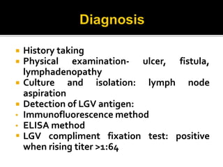 Sexually transmitted diseases- Syphilis and Lymphogranuloma venereum | PPT