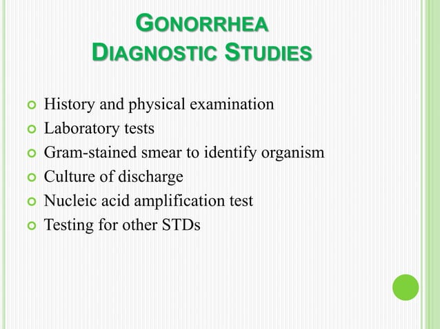 Sexually transmitted diseases | PPTX
