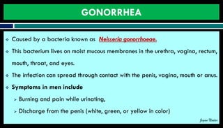 Pathophysiology of Sexually transmitted diseases | PDF