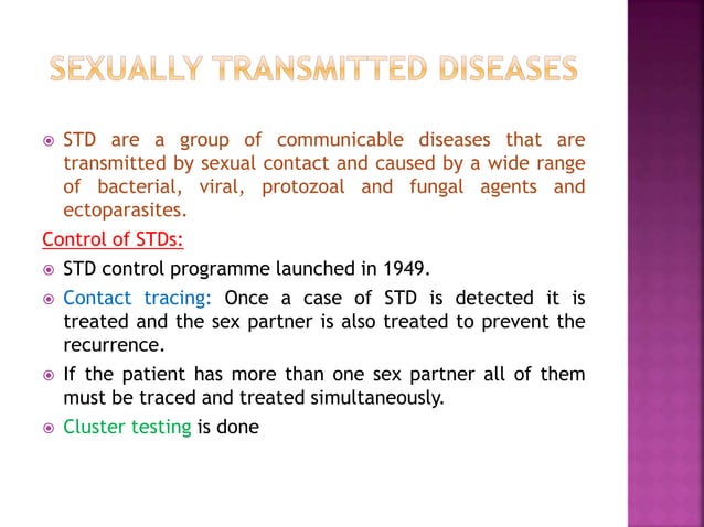 Sexually transmitted diseases | PPTX | Sexual Conditions | Sexual Health