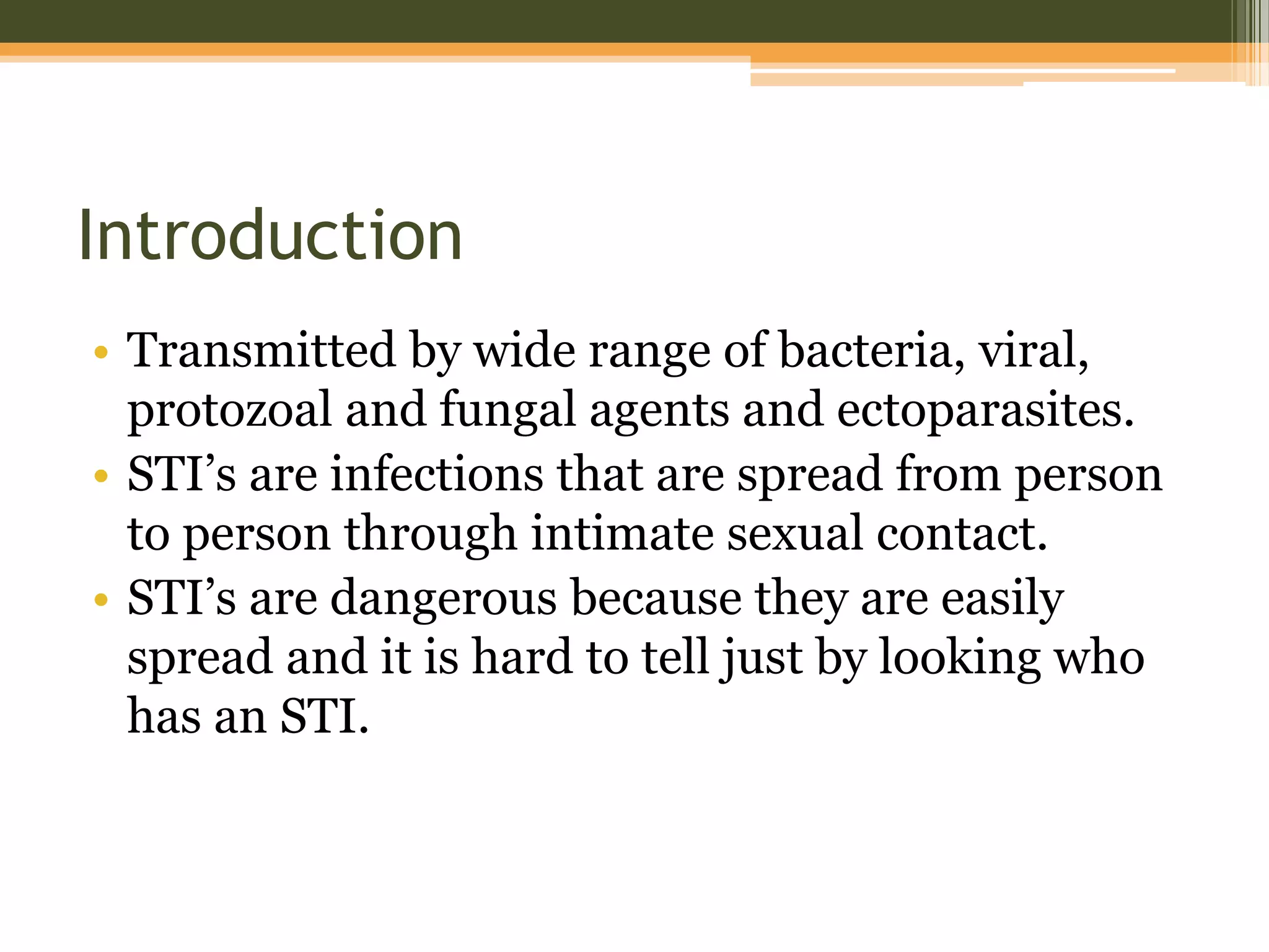 Sexually transmitted diseases | PPT