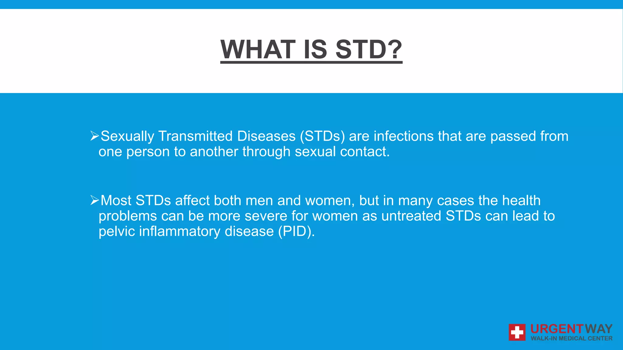Sexually Transmitted Diseases (STDs) | PDF